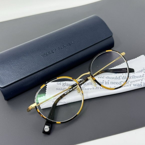 Warby Parker | Accessories | Warby Parker Milton 429 Ultra Rare Tiger Tortoise Eyeglasses Frames ...